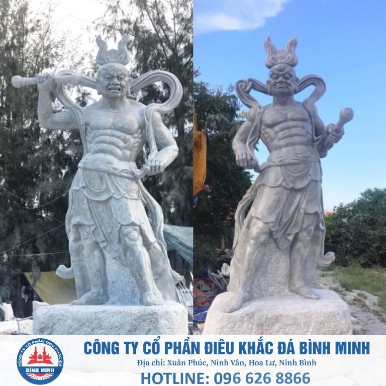 30+ Mẫu tượng Kim Cang bằng đá tự nhiên nguyên khối