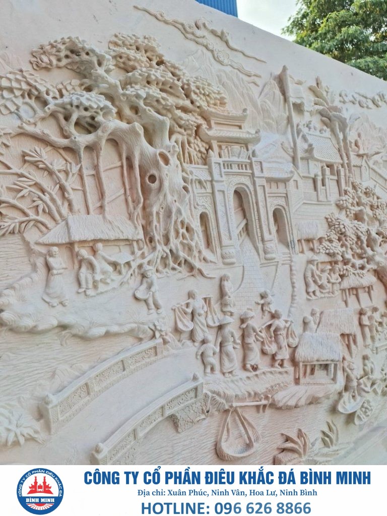 40+ mẫu phù điêu đá được chạm khắc tinh xảo và nghệ thuật