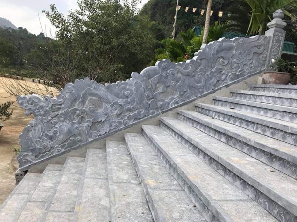 55+ mẫu rồng đá phong thuỷ, rồng đá bậc thềm đẹp cho nhà thờ
