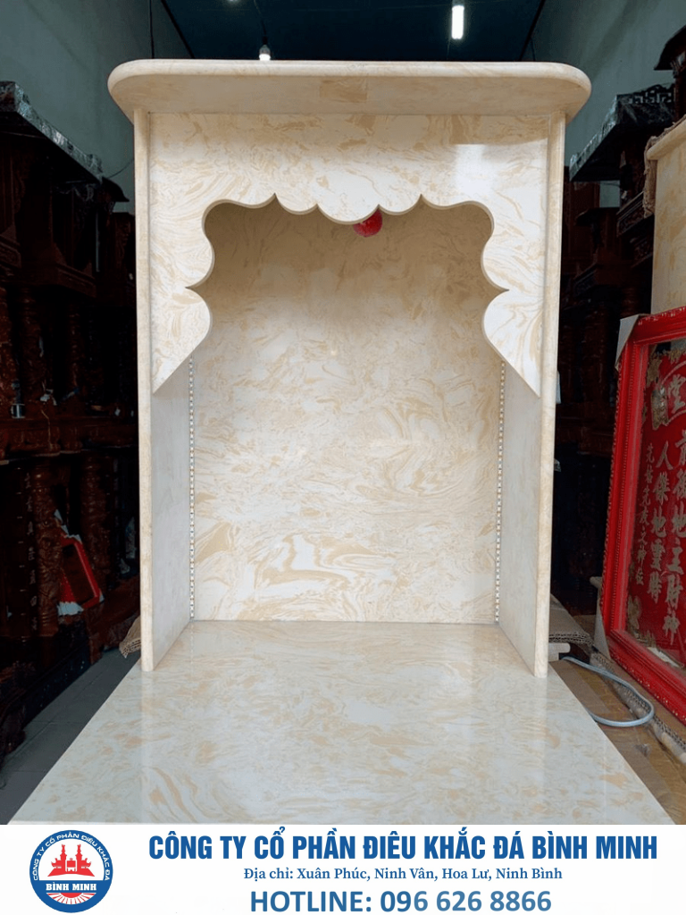 Bàn thờ ông địa bằng đá Hoa Cương chất lượng phong thủy
